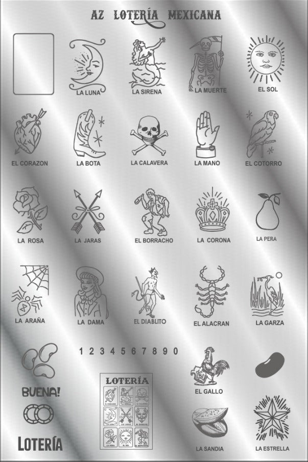 loteria coloring pages